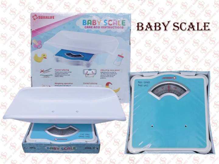 Mechanical Infant Baby Weighing Scale with Tray 20kg capacity - Baby ...