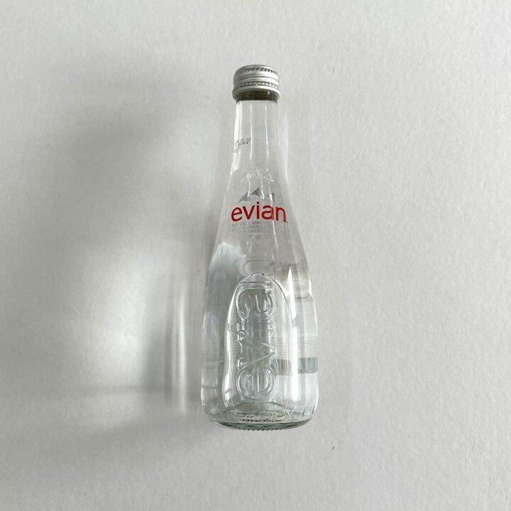 Evian Natural Mineral Water (Glass) - 330ml | Lazada