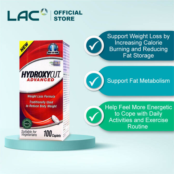 [Expiry Nov 2024] MUSCLETECH Hydroxycut Advanced (100 Caplets) | Lazada