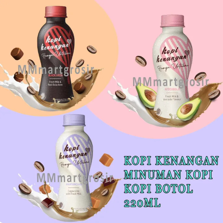 Kopi Kenangan / Minuman Kopi Kenangan / Kopi Instan Botol / 220ml ...