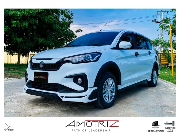 Suzuki Ertiga 2019 V.1 with custom grille bodykits by Amotriz | Lazada ...