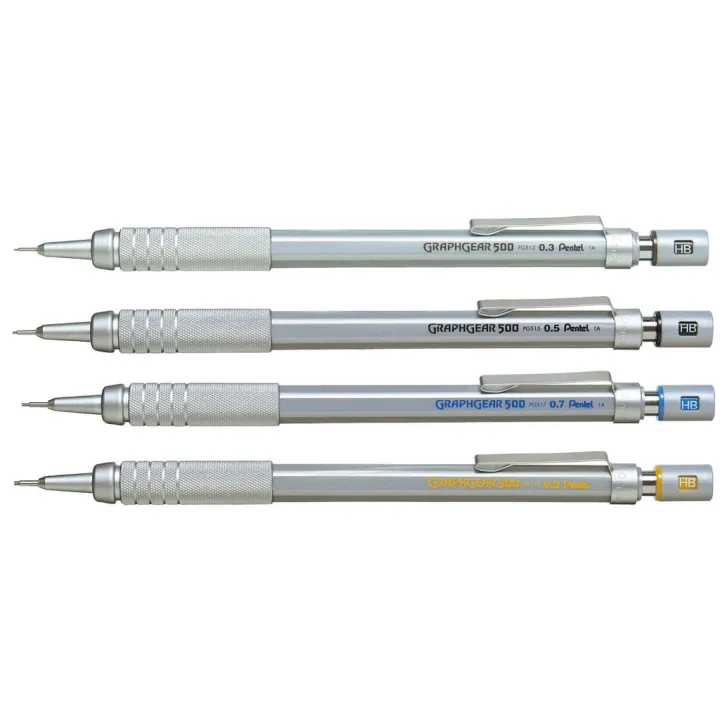 ขายร้อน ☆Pentel Graph Gear ดินสอกด ขนาด 0.30.50.70.9 | Lazada.co.th