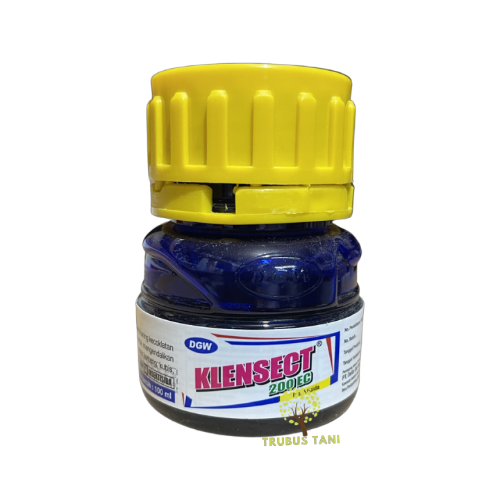 INSEKTISIDA KLENSECT 200EC racun ulat / racun lalat / racun serangga ...