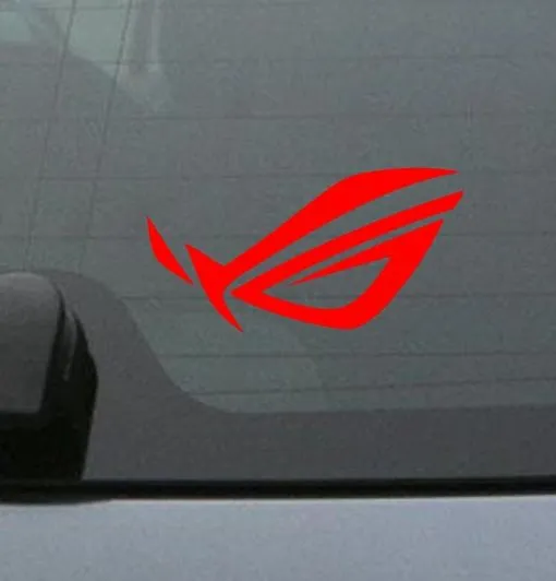 Stiker Cutting Logo ROG Keren Aksesoris decals emblem Terbaru 2023 ...