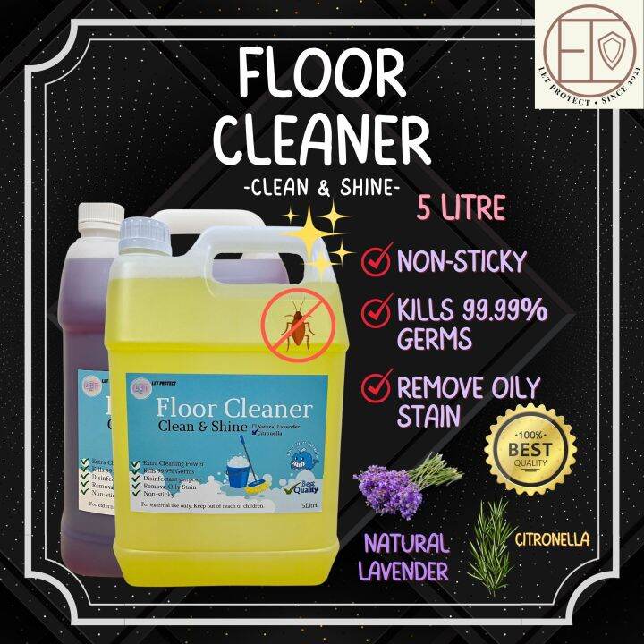 🇲🇾 [LET PROTECT 5Litre] Floor Cleaner Liquid 5L Sabun Lantai Pencuci ...