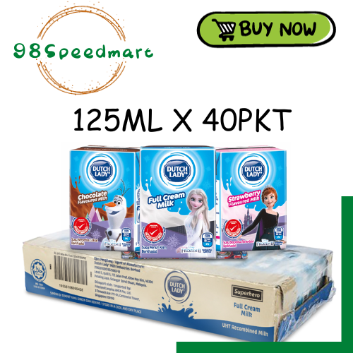 [98] Dutch Lady UHT Milk School Pack 125ml x 40pack (Carton) | Lazada