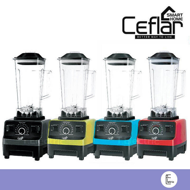 Ceflar เครื่องปั่นพลังสูง กำลัง 1800W ความจุ 2 ลิตร รุ่น CSJ-01 เครื่องปั่นสมูทตี้ เครื่องปั่น ...