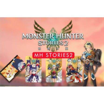 [10 Pcs READY STOCK] Monster hunter stories 2 Amiibo wings of ruin & mh rise Card For nintendo ...