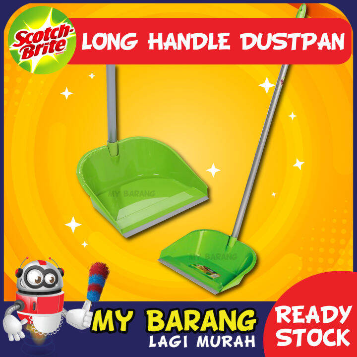 3M Scotch Brite Long Handle Dustpan (1 Pc/Pack) 3M™ Scotch-Brite ...