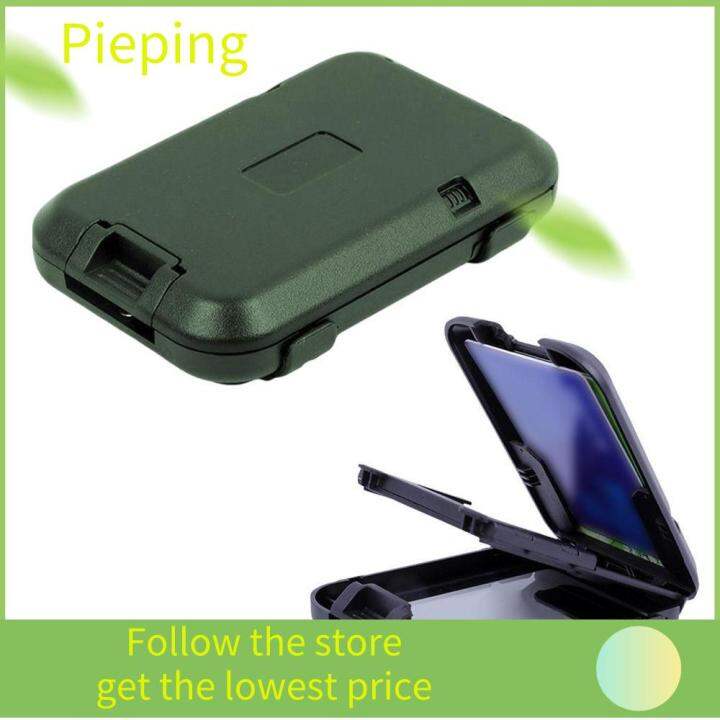 PIEPING เอบีเอสเอบีเอส กล่องใส่นามบัตร แปรงกันขโมย อะลูมิเนียมอัลลอยด์ ...