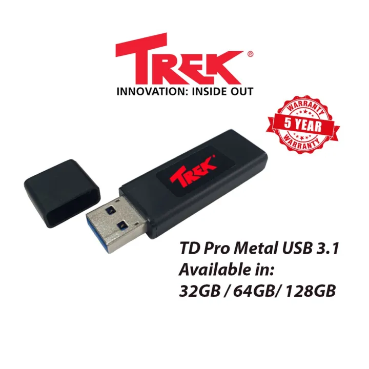 ส่วนลดพิเศษ Trek TD Pro Metal USB 3.1 Flash Drive 32GB64GB LED | Lazada.co.th