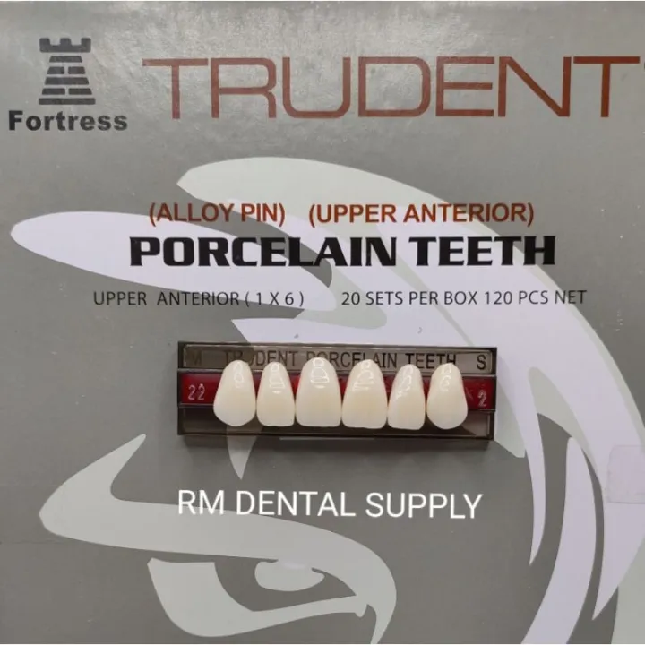 trash cann Trudent Porcelain Resin Teeth (Anterior / Posterior) NOT ...
