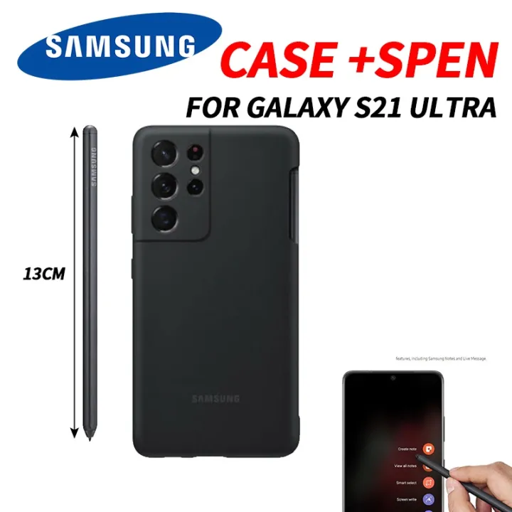 New Samsung GALAXY S21 ULTRA S PEN STORAGE CASE LIQUID AIR P, SMART ...