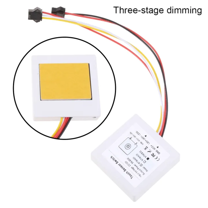Mirror Lamp Touch Sensor Dimmer 5-24V LED Control Module Isolated Touch ...