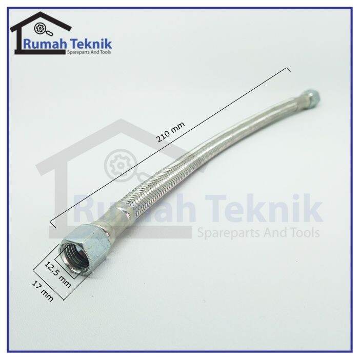 Selang Pipa Discharge Kompresor Angin Portable Oilless 21 cm | Lazada ...