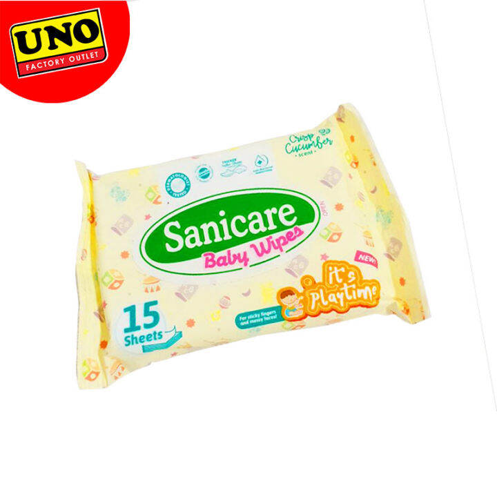 UNO BABY WIPES 15 SHEETS | Lazada PH