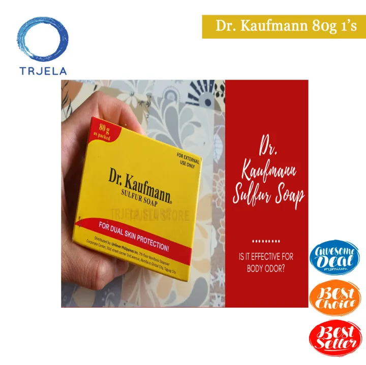 Dr. Kaufman Sulfur Zinc Oxide Soap 80g 1pc | Lazada PH