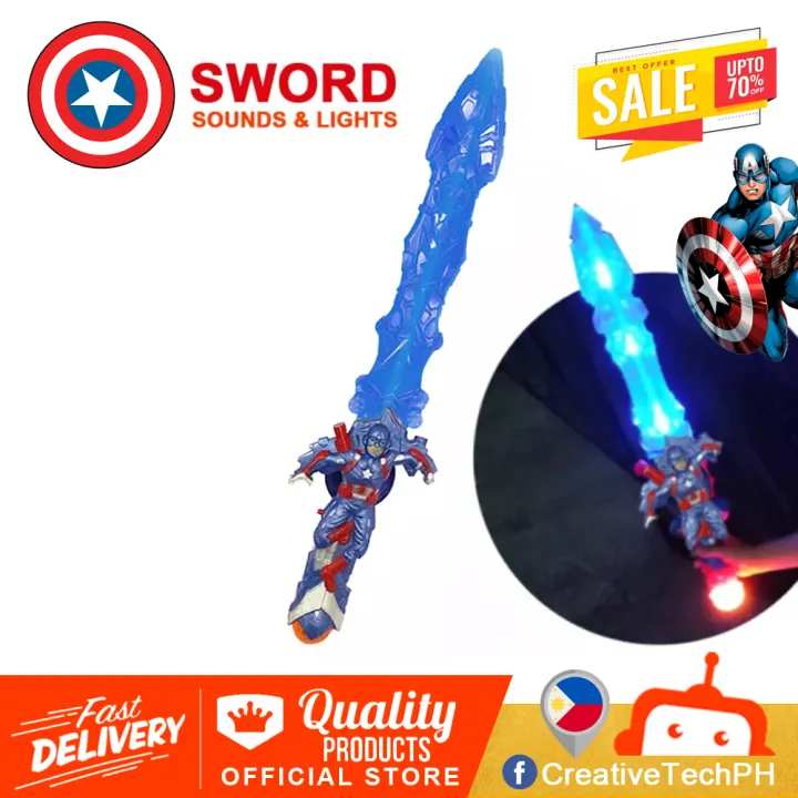 Captain Sword with sounds and lights | Lazada PH