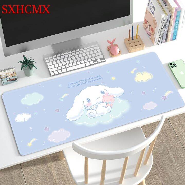 Mouse Pad Kawaii Cinnamorolls Large Mat Gaming Mousepad Compute Mouse ...