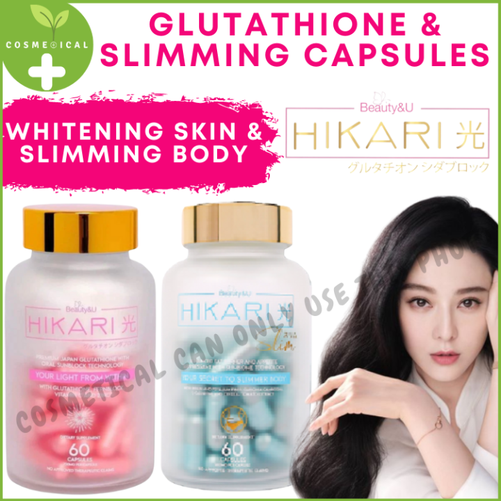 Hikari Glutathione Capsule Hikari Slimming Capsule Blue Original With ...