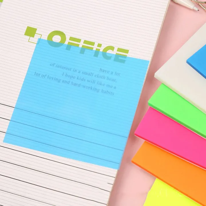 Waterproof PETransparent Sticky Note Paper 50 Stickers Daily To-Do List ...