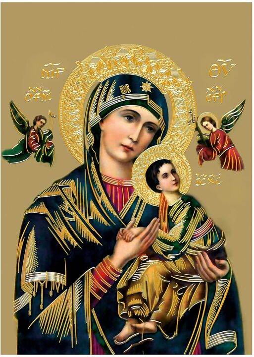 Mother of Perpetual Help 1X Religious Wall Art Print Poster | Lazada PH