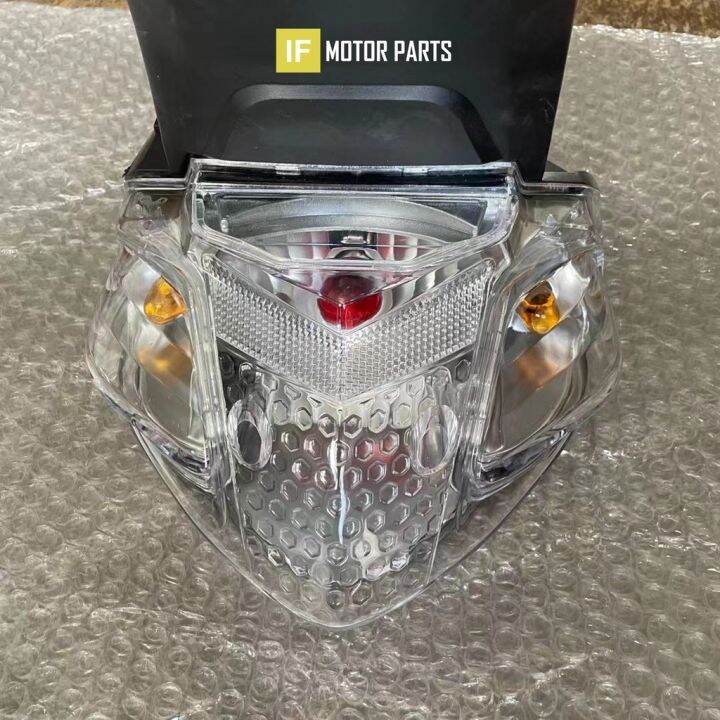 [Taillight] Honda WAVE 100 100R Red/Yellow White Tail Light Assembly w ...