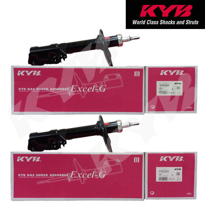 KYB 339359/339360 for Toyota CAMRY 2.5, 3.5 2012 - 2018 Set of 2 Rear ...