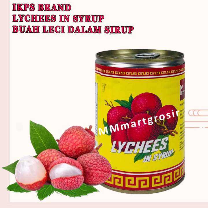 IKPS Brand/ Lychees In Syrup/ Buah Leci/ Buah Kaleng/567g | Lazada Indonesia