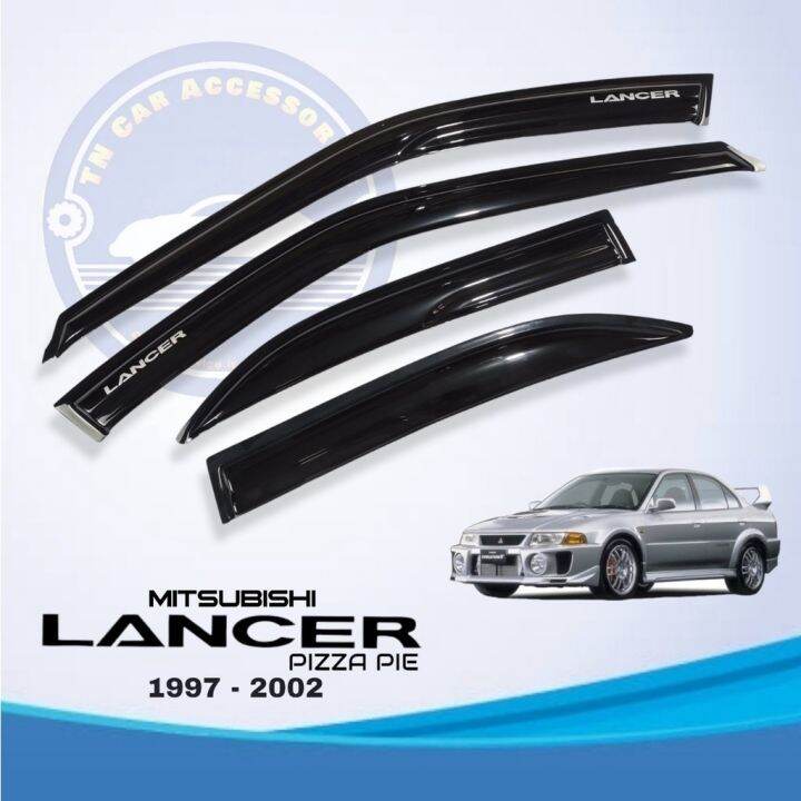 Mitsubishi Lancer Pizza pie 1997 1998 1999 2000 2001 2002 Black Rain ...
