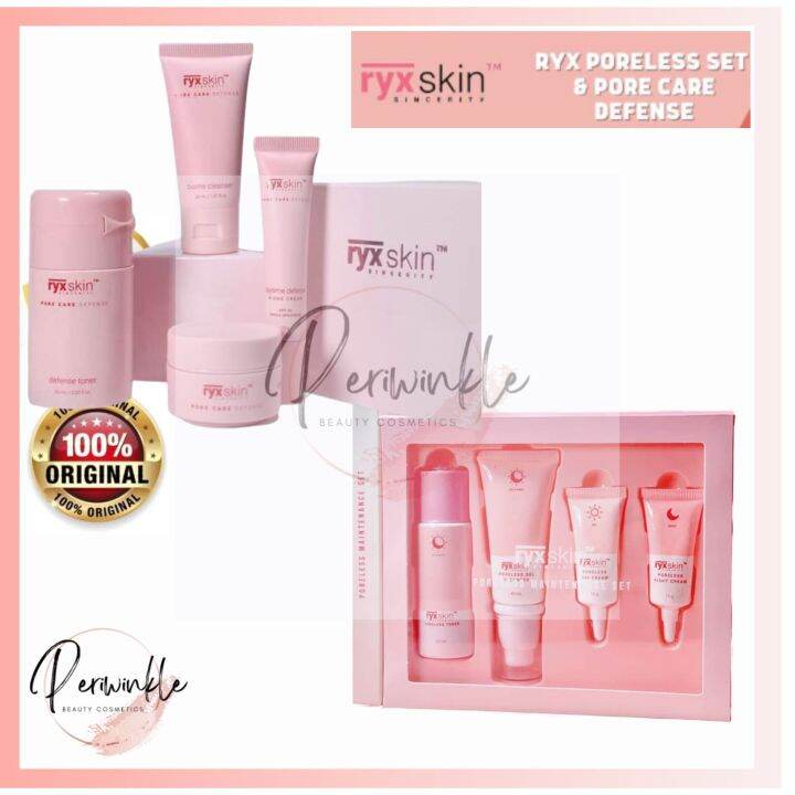 RYX SKIN SINCERITY Poreless Maintenance Set and Pore Care Defense ...