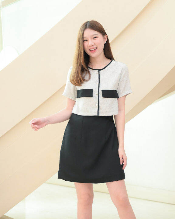 CRAYONBRAND - ชุดเดรส รุ่น Zuzee dress | Lazada.co.th