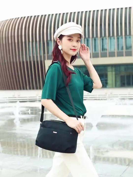 ลีฟ LEFF [ ขายหมดเร็วๆนี้ ] กระเป๋าใส่หมอนสีล้วนหรูหราเบาๆกระเป๋าสะพาย ...