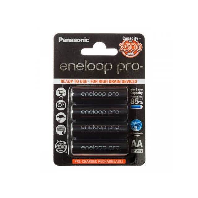 Panasonic Eneloop Pro 4pcs Aa Rechargeable Batteries Lazada Ph