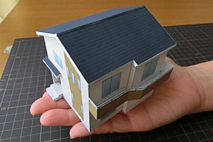 DIY Papercraft Lembar Pola Kertas Diorama Rumah Jepang Ver 8 | Lazada ...