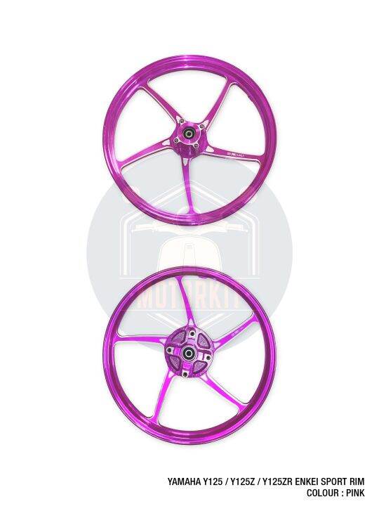YAMAHA Y125 Y125Z Y125ZR 125Z 125ZR ENKEI 5 SPOKE SPORT RIM SP525 5 BATANG SPORTRIM 5 KAKI 160 x ...