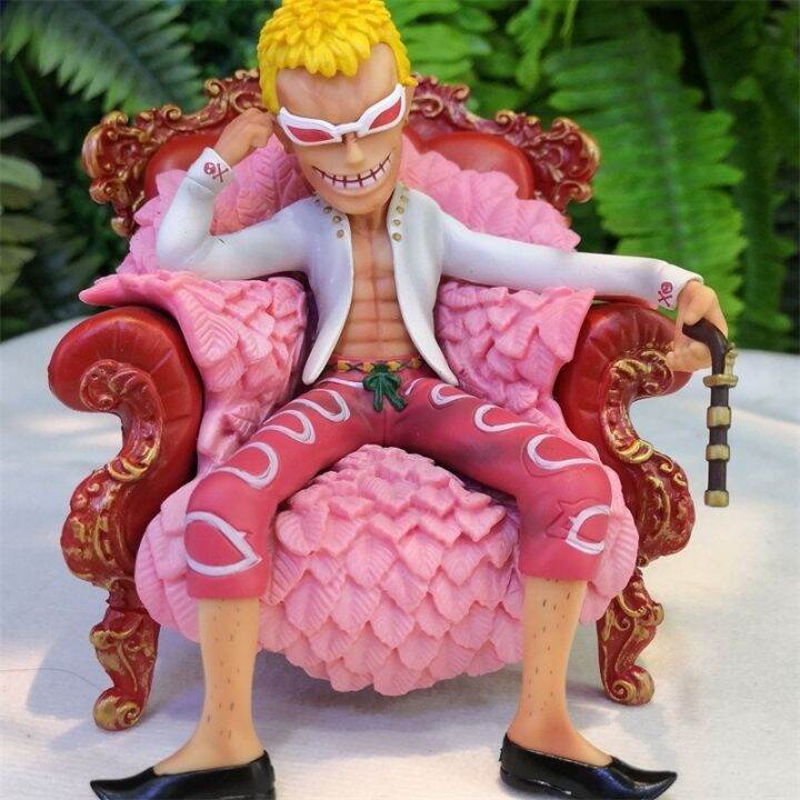 One Piece GK Doflamingo 15cm P.O.P DX Sit Version Figure Toys 【Ready ...