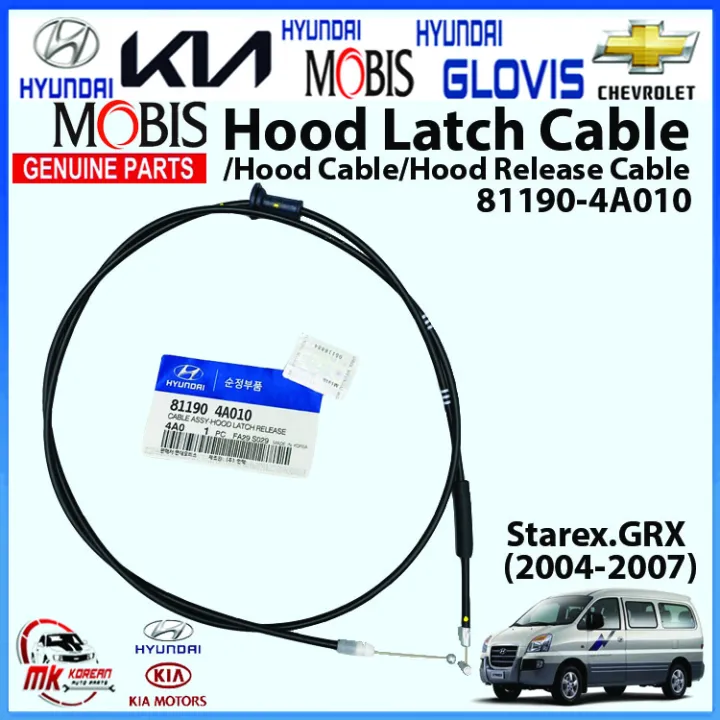 [GENUINE] Hood Latch Cable/Hood Cable/Hood Release Cable for Starex.GRX ...