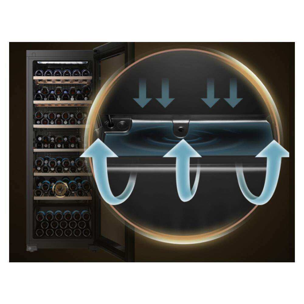 ตู้แช่ไวน์ HAIER JC-360 171 ขวด สีดำWINE CELLAR HAIER JC-360 171 BOTTLES BLACK **ด่วน สินค้า ...