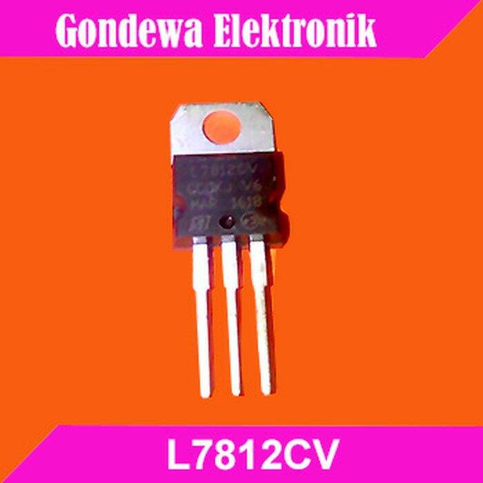 7812 L7812 L7812CV 1A 12V positive voltage regulator TO-220 | Lazada Indonesia