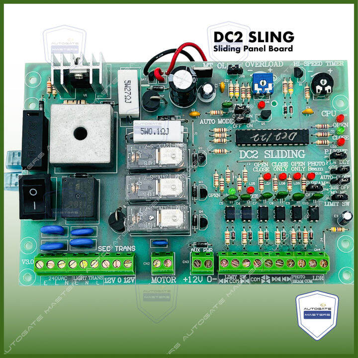 DC2 Sliding - Autogate DC Sliding (Limit Switch Type) Control Panel ...