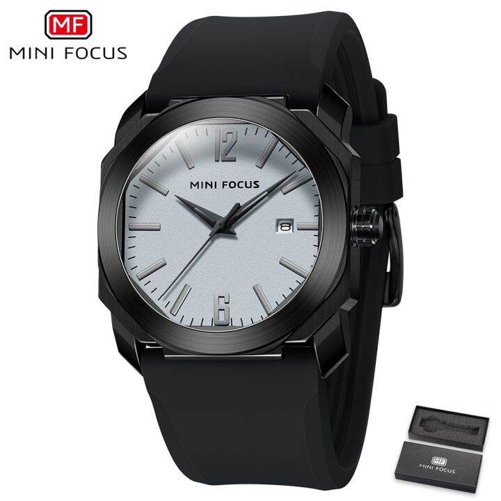 MINIFOCUS นาฬิกายี่ห้อสุดหรูสำหรับผู้ชาย,นาฬิกาควอตซ์แฟชั่นกีฬานาฬิกาข้อมืออินเทรนด์ MF0248G ...