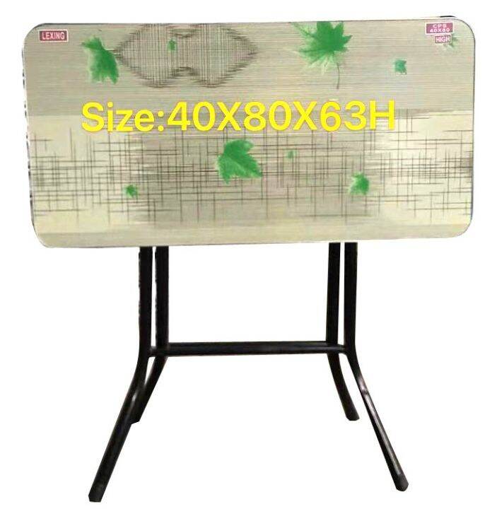 FOLDING TABLE SQUARE PLAIN AND WITH DESIGN LOW & HIGH | Lazada PH