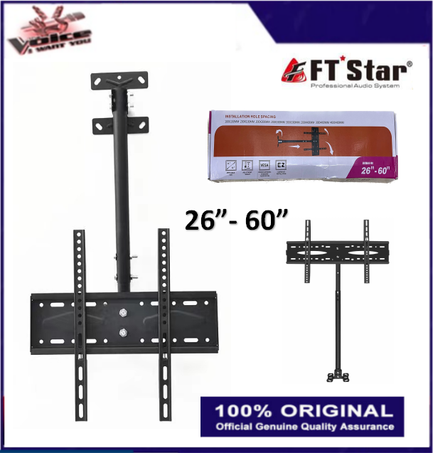 26"-60" LCD LED TV Monitor Bracket Ceiling Mount Flat Panel TV hanger ...