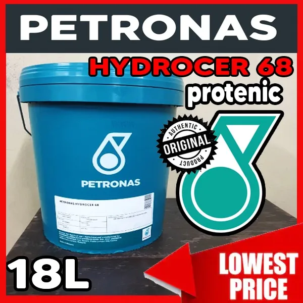 PETRONAS Hydrocer 68 (18L) Hydraulic oil Original | Lazada