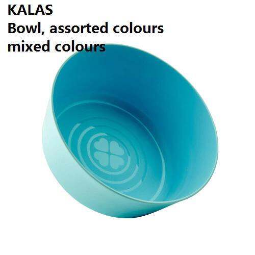 NEW ! IKEA KIDS KALAS Bowl, Assorted Colours Mixed Colours - 6 pieces ...