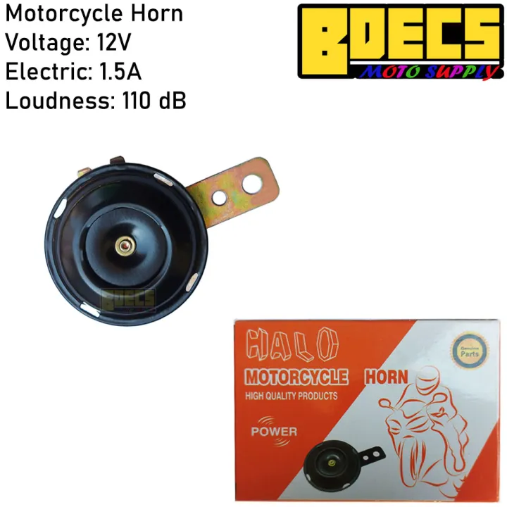 Motorcycle Horn 12V Small Single Horn High Quality I Bdecs Moto Supply ...