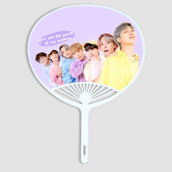 KIPAS BTS 2 SISI TANPA MINIMAL ORDER Merchandise KPOP - Souvenir Kipas ...