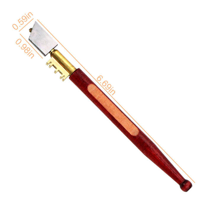 Portable Sharp Knife Glass Diamond Cutting Tool 17mm Single Diamond
