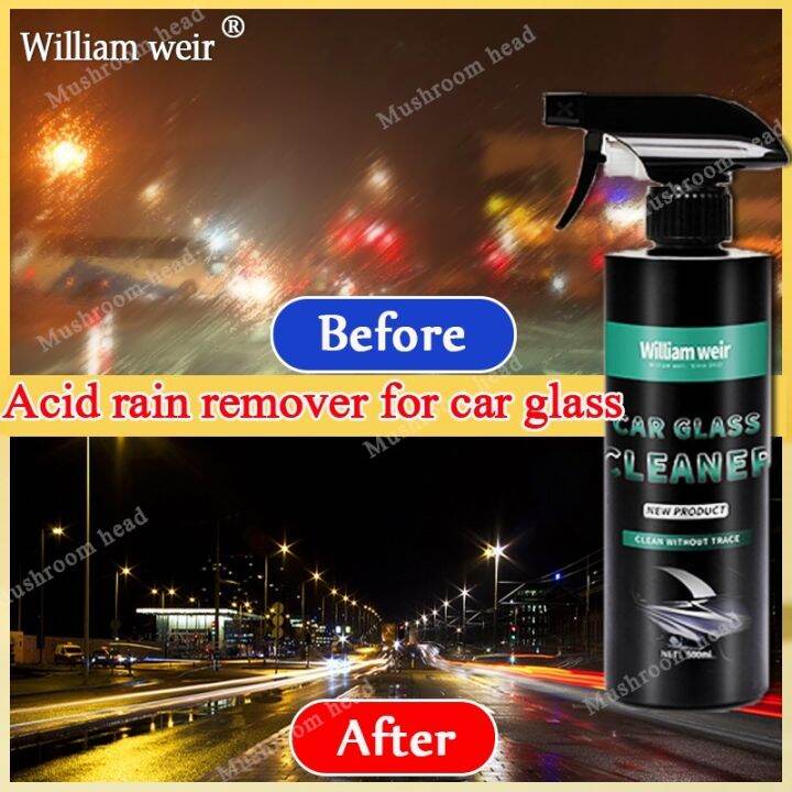 WILLIAM WEIR【500L】 watermarks and acid rain remover for car anti fog ...